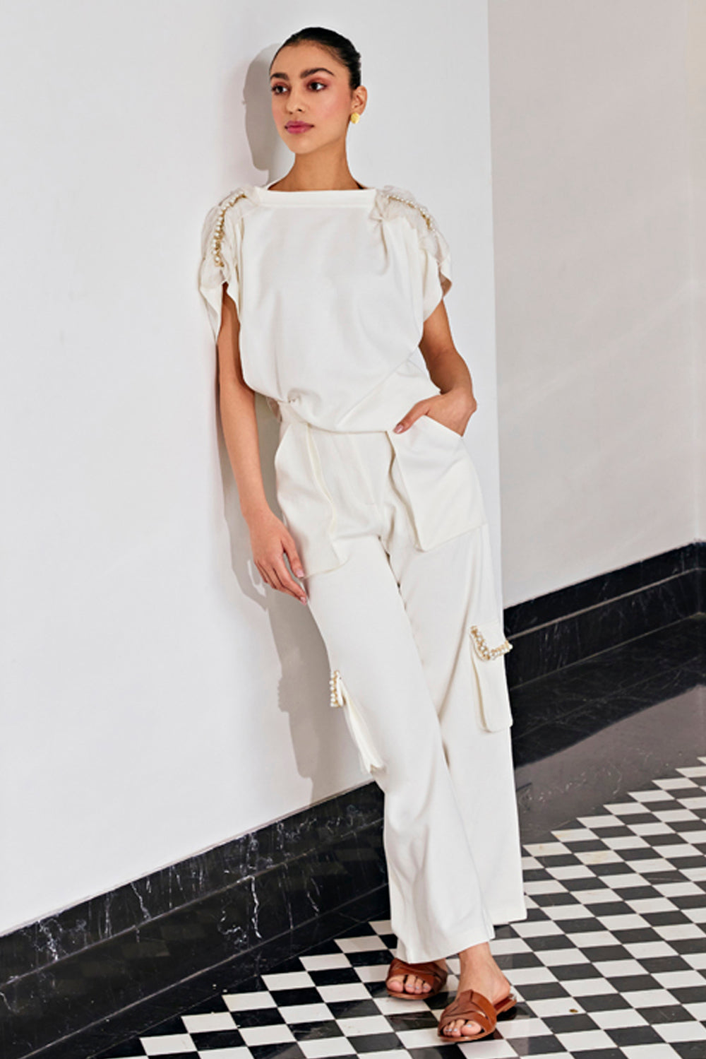Gold Ruffle Track Set – Kay Kay
